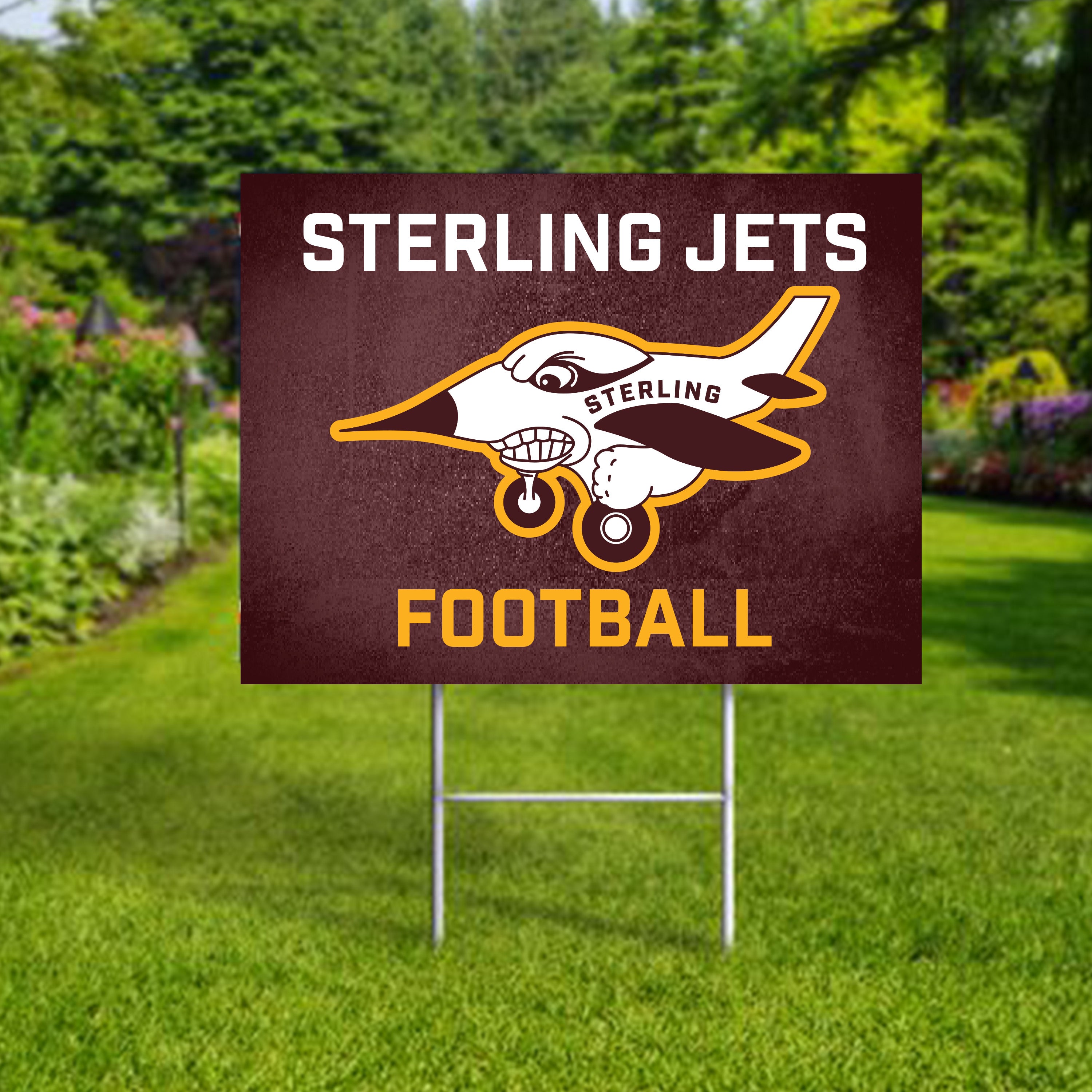 Custom Yard Signs - Sterling Jets