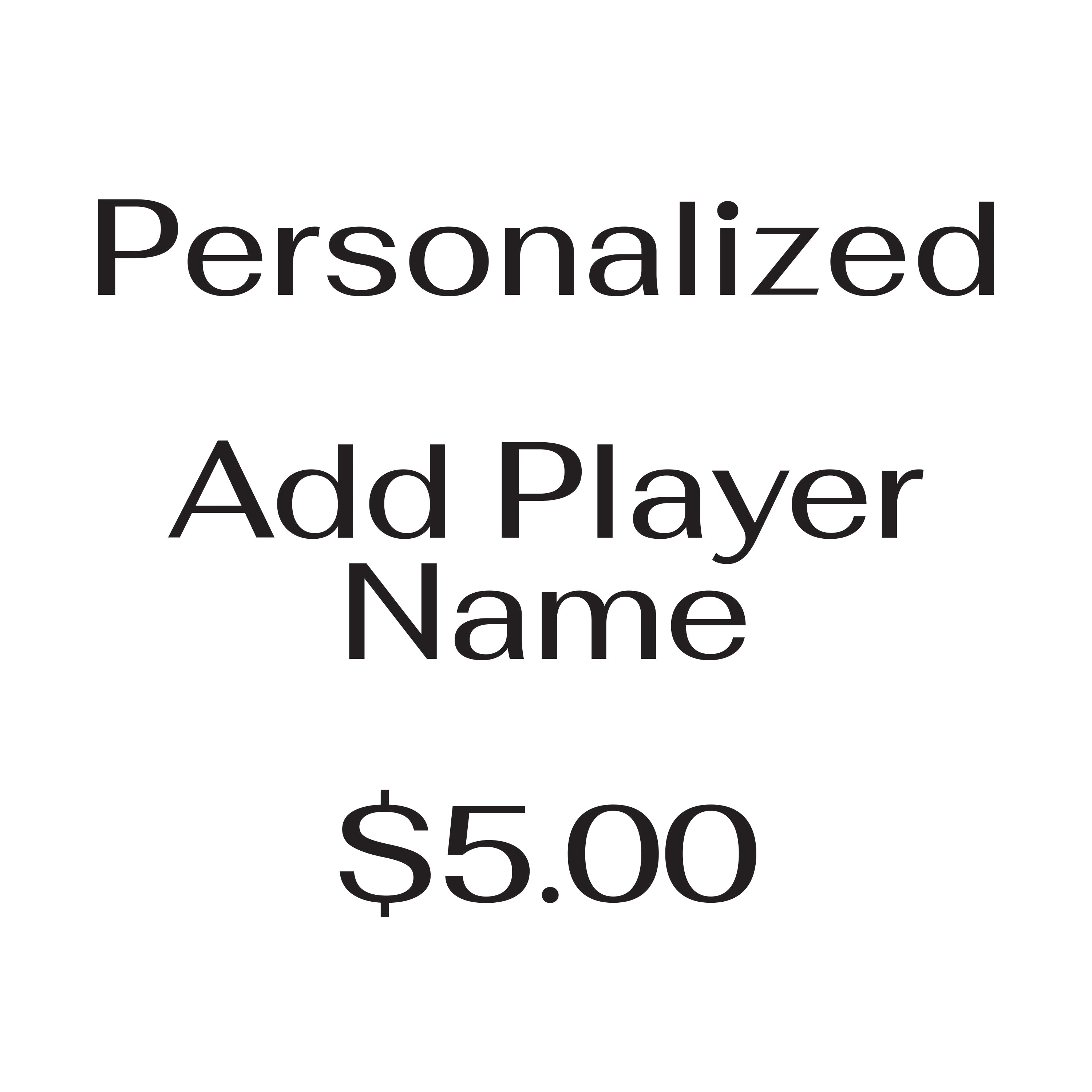 Custom Yard Signs - Booster Club Fundraiser - Add Custom Text