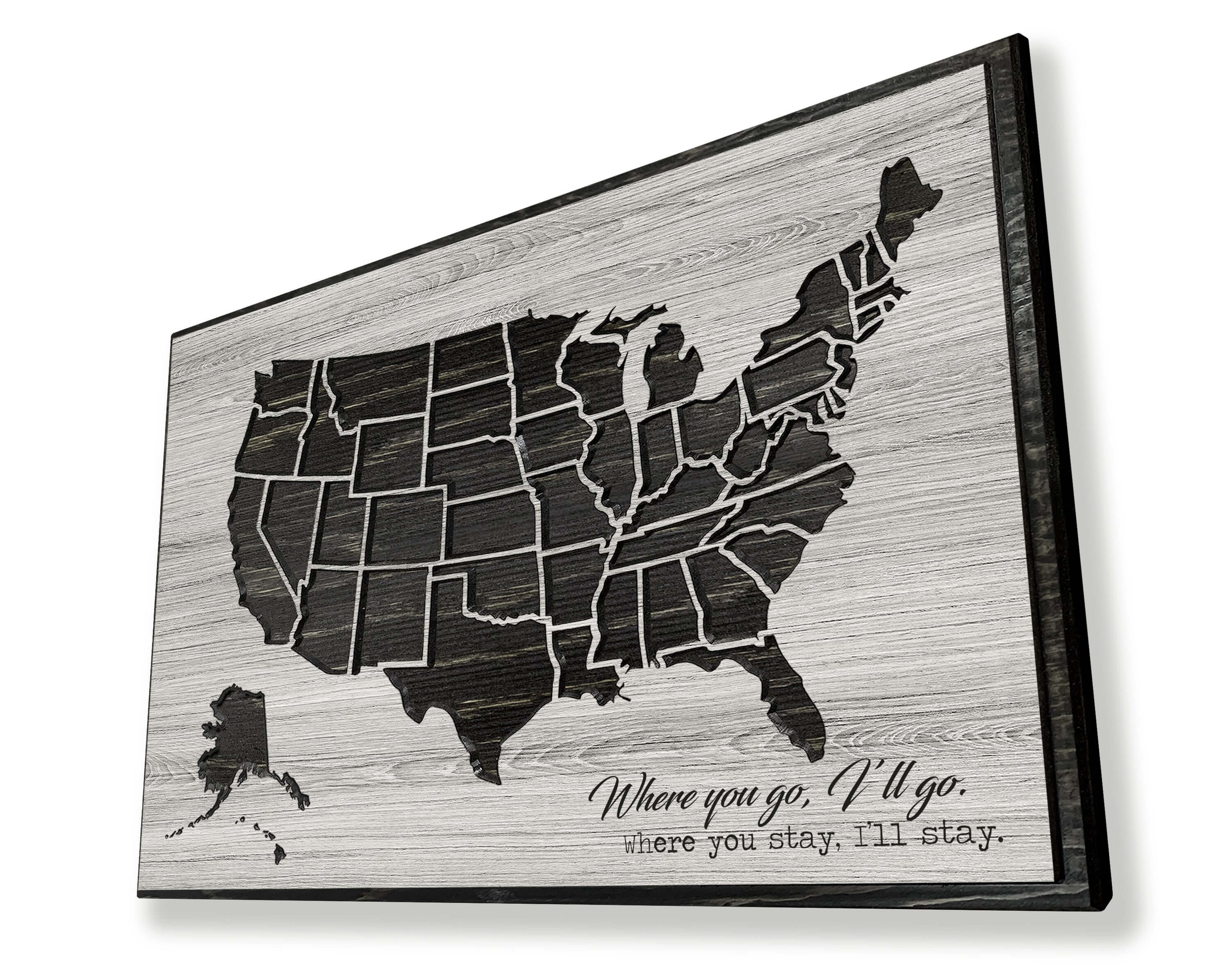 US Pin Map Picture | Spiritual Couples Art